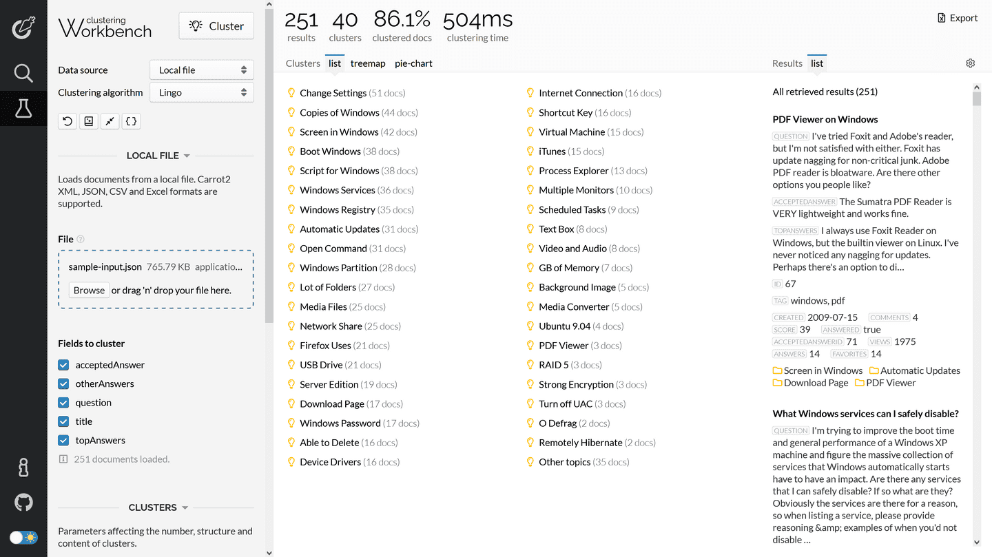 Getting started - Carrot2 docs